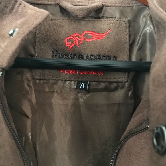 Vintage | Jackets & Coats | R Russo Black And Gold | Poshmark